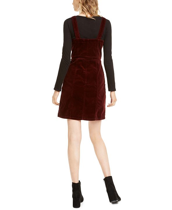 OAT Corduroy Overall Dress & Reviews - Dresses - Juniors - Macy's