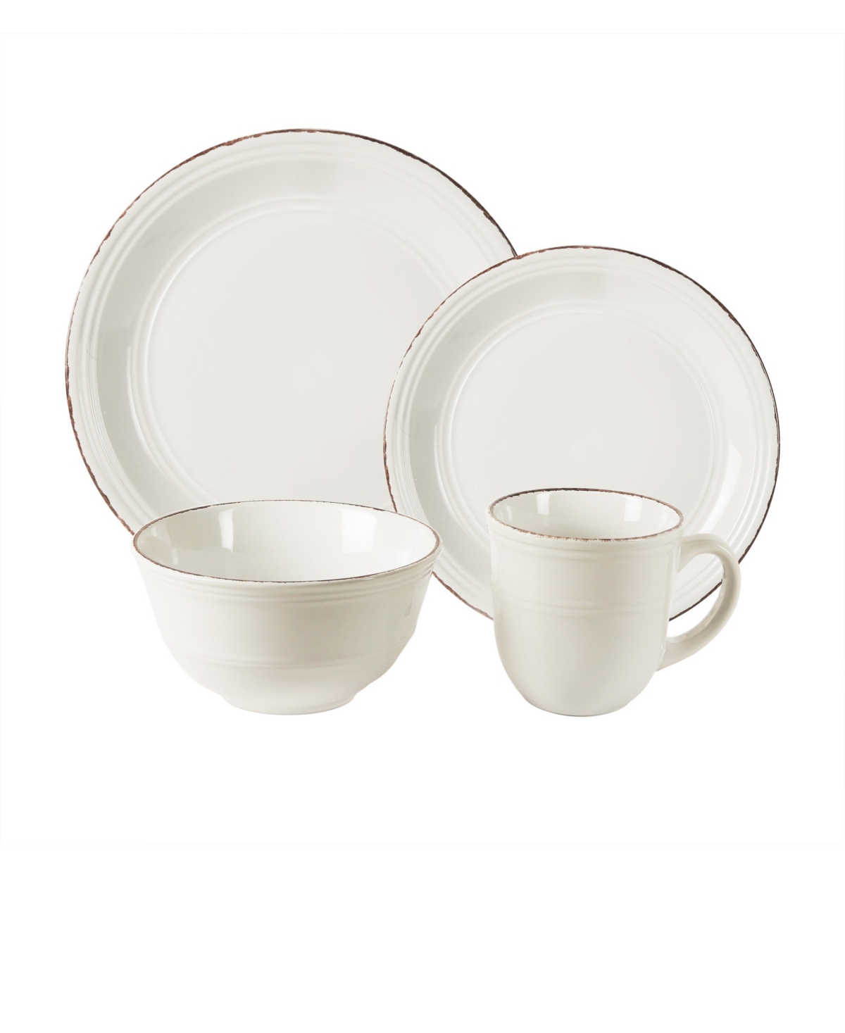 Click here for American Atelier Madelyn White 16 Pc Dinnerware Se... prices