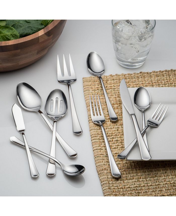 Cambridge Silversmiths Cambridge Mae Mirror 45-Piece Flatware Set ...