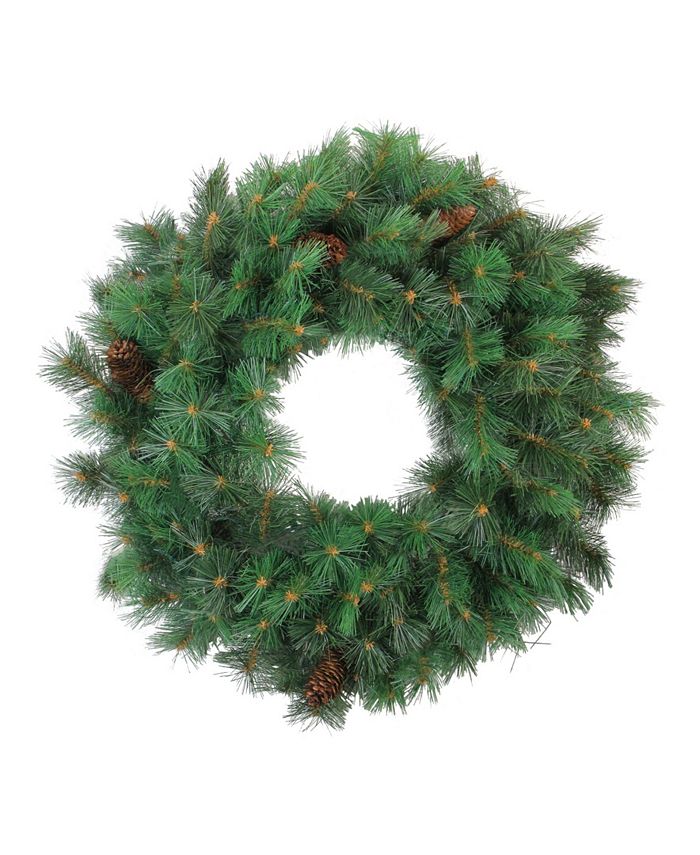 Northlight Royal Oregon Pine Artificial Christmas Wreath 24-Inch Unlit ...