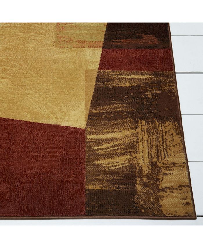 Global Rug Designs Global Rug Design Yorba YOR01 Brown Area Rug ...