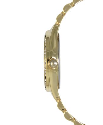 Jessica Simpson Women's Animal Print Pave Crystal Gold Tone Bracelet ...