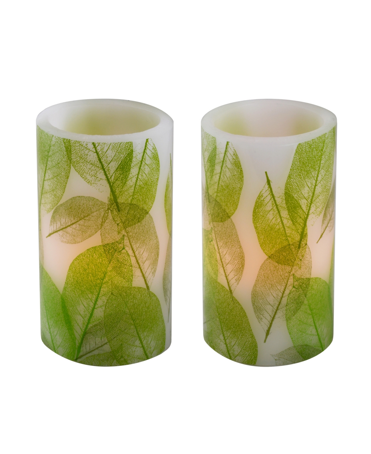 Click here for Lumabase Battery Operated Wax Candle  Set of 2 - G... prices