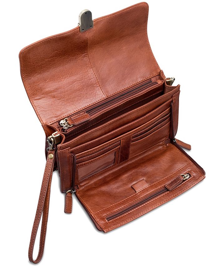 Mancini Men's Arizona Collection Bag with Front Organizer - Macy's