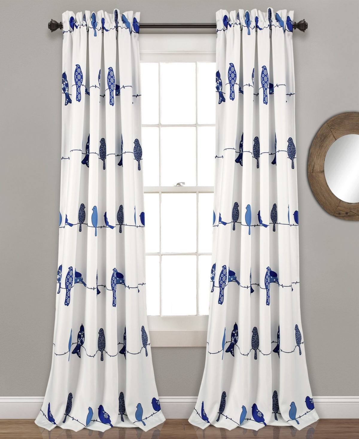 Click here for Lush Decor Rowley Birds Light Filtering Window Cur... prices