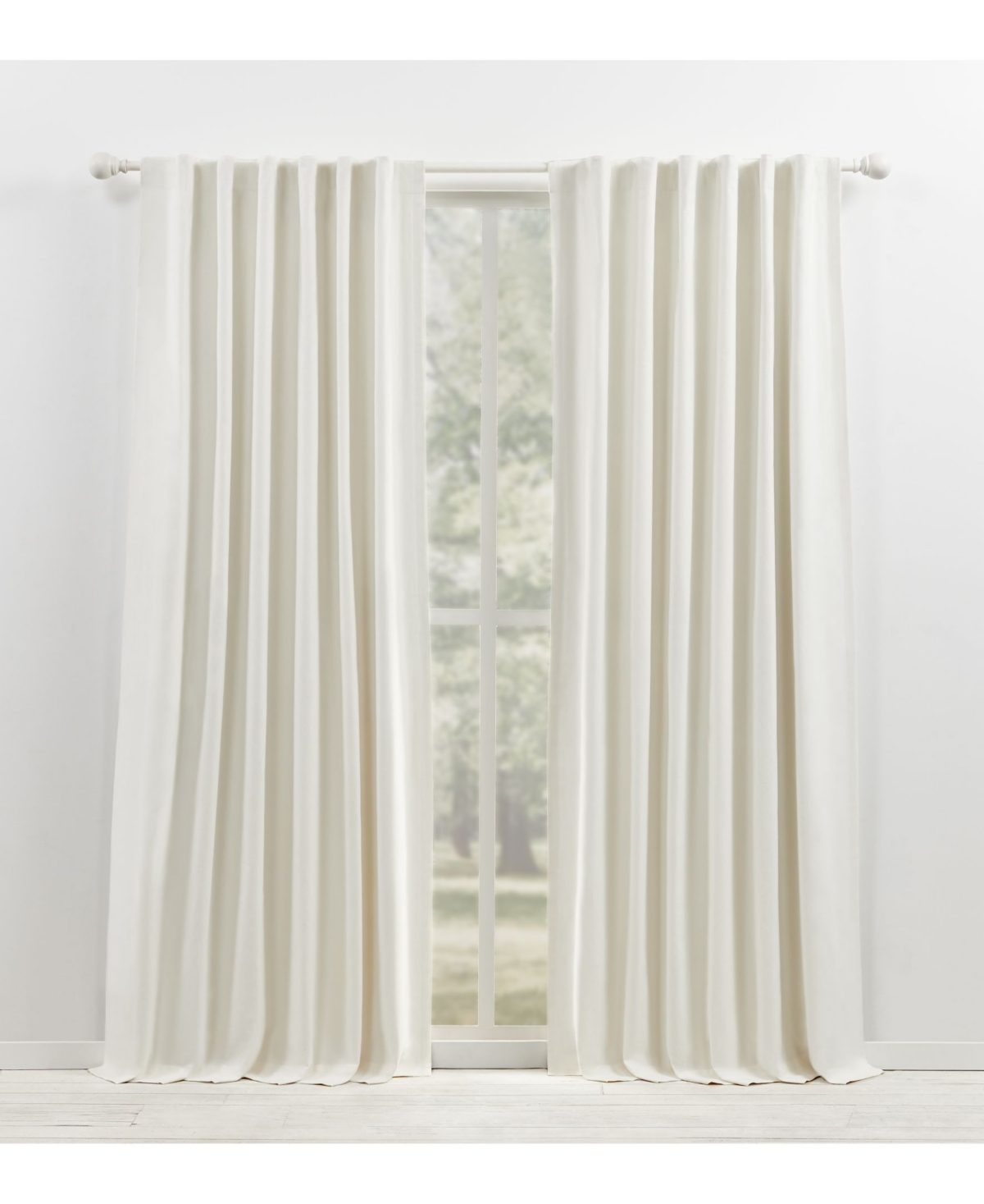 Click here for Lauren Ralph Lauren Waller Blackout Solid Back Tab... prices