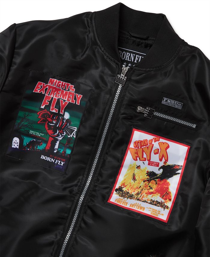 Born Fly Men's Jason Bomber Jacket - Macy's
