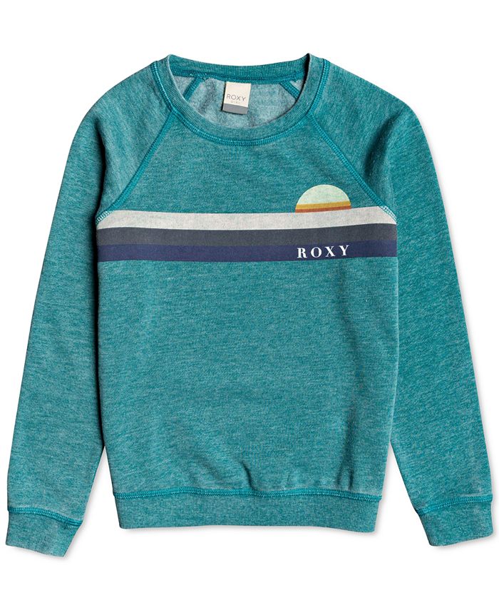 Roxy Big Girls Fleece Logo Top - Macy's