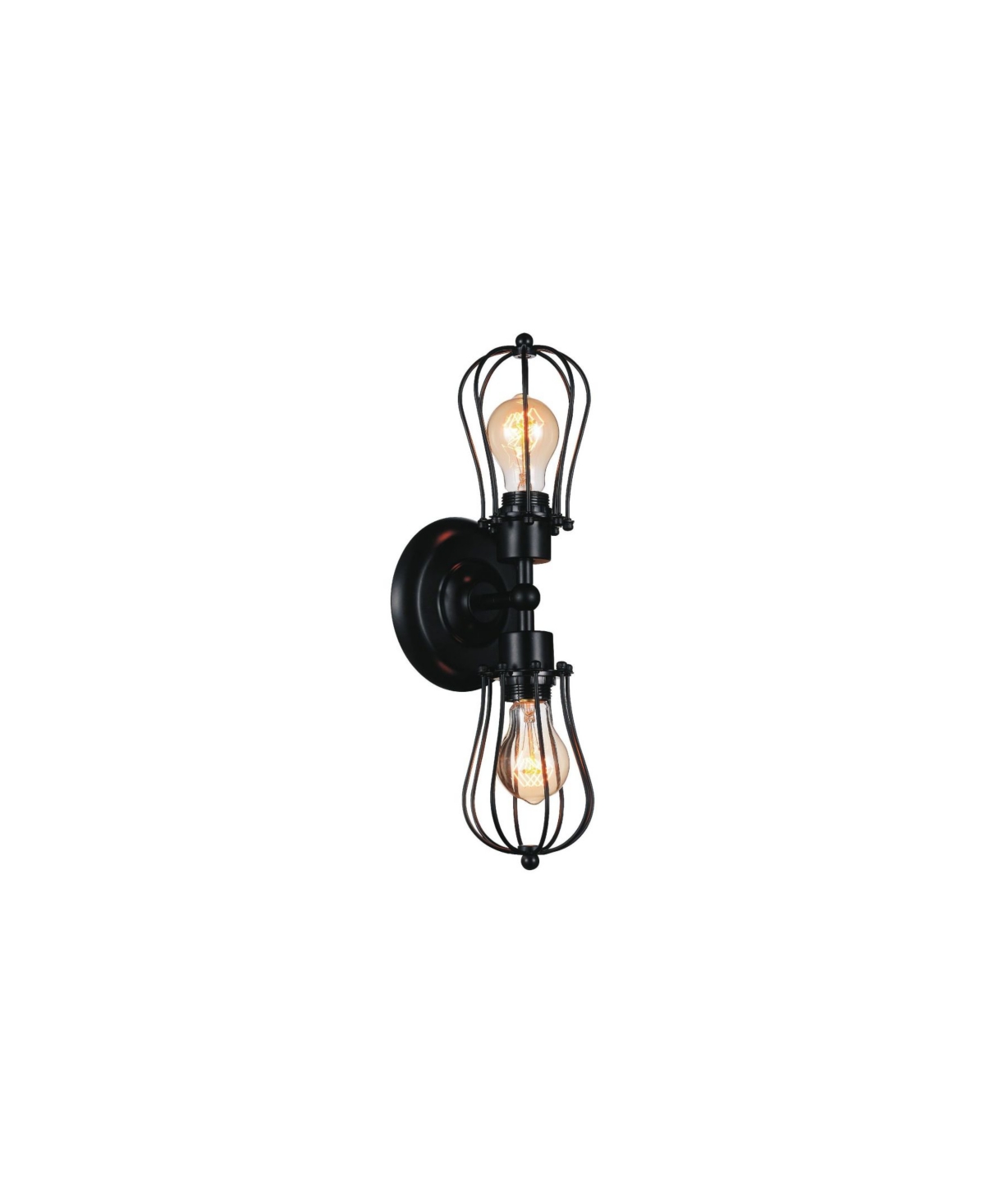 Click here for Cwi Lighting Tomaso 2 Light Wall Sconce - Black prices