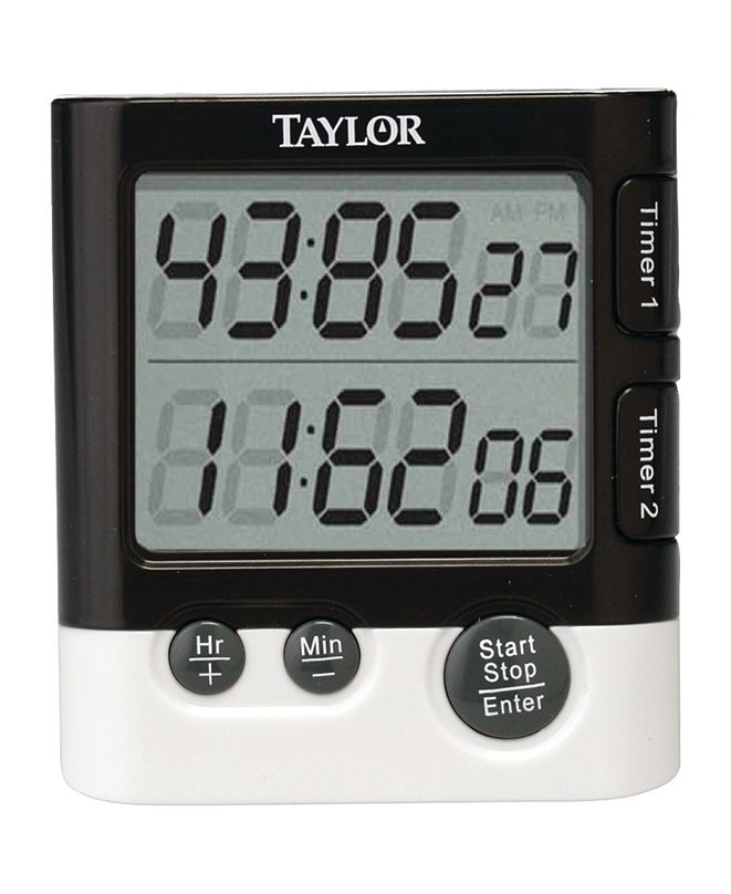Taylor Precision Products Dual-Event Digital Timer/Clock & Reviews ...