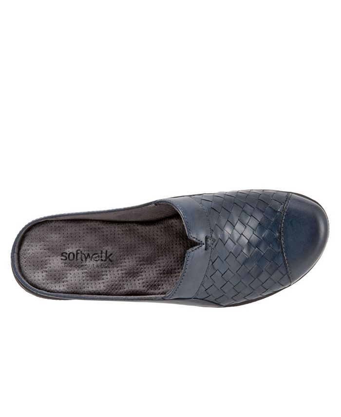 SoftWalk San Marcos Woven Slip-on Mules - Macy's
