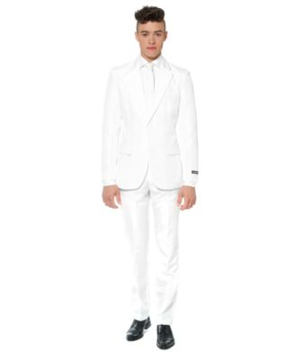 Suitmeister Men's Solid White Color Suit - Macy's