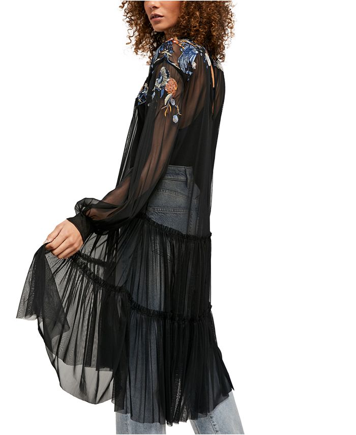 Free People Sheer Delight Maxi Top - Macy's