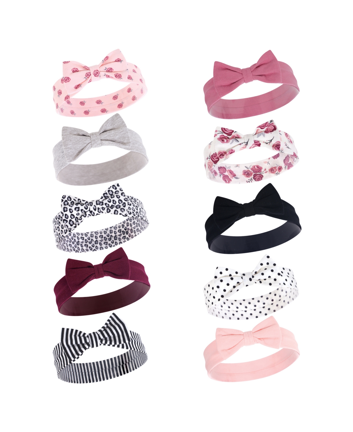 Click here for Hudson Baby Cotton and Synthetic Headbands Bundle... prices