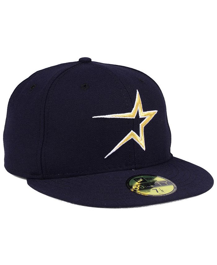 New Era Houston Astros Retro Classic 59FIFTY Fitted Cap - Macy's