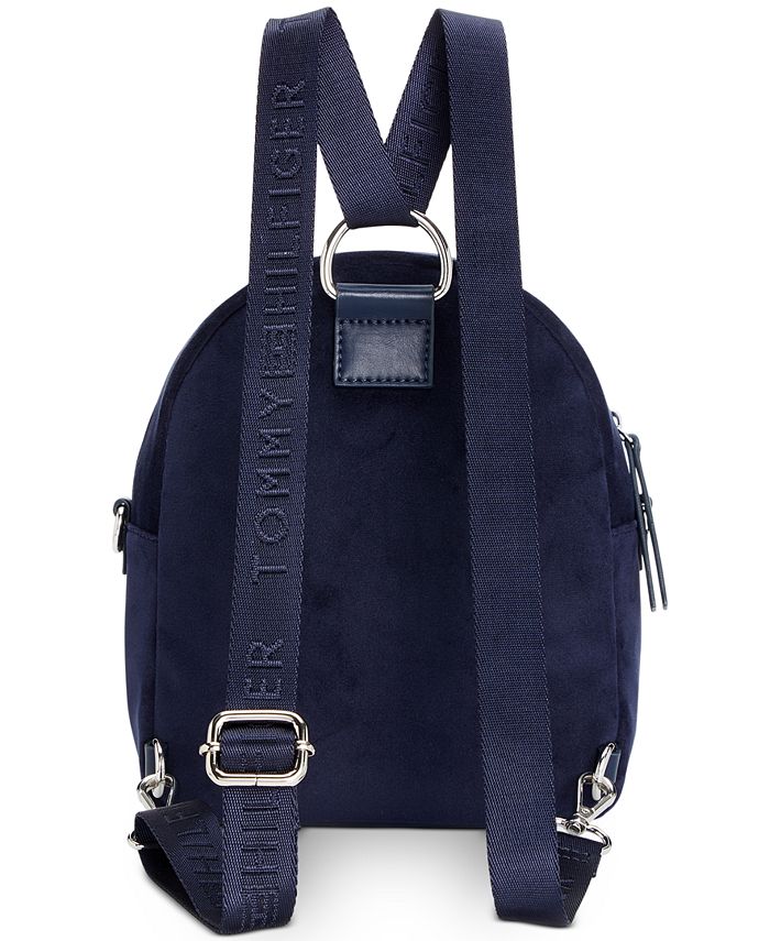 Tommy Hilfiger Roma Mini Velvet Backpack - Macy's