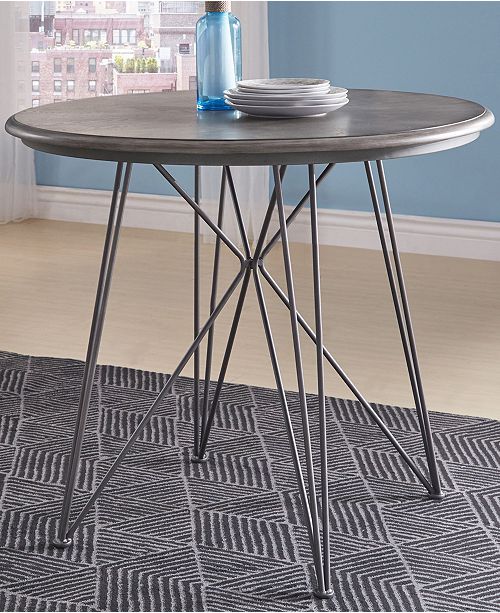 iNSPIRE Q Mabel 42" Round Counter Height Table & Reviews - Furniture ...