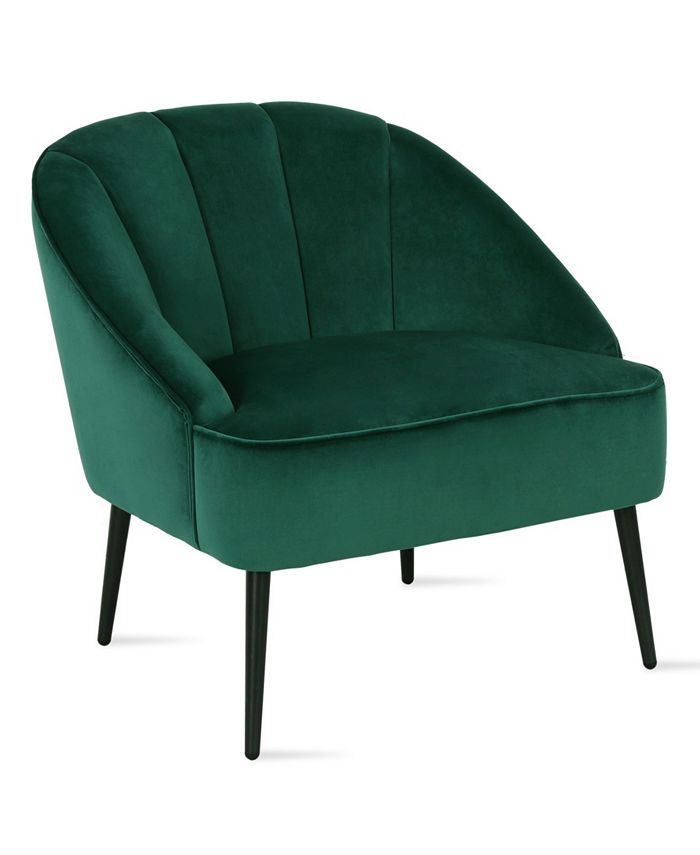 Dorel Living Cornell Channel Back Accent Chair - Macy's