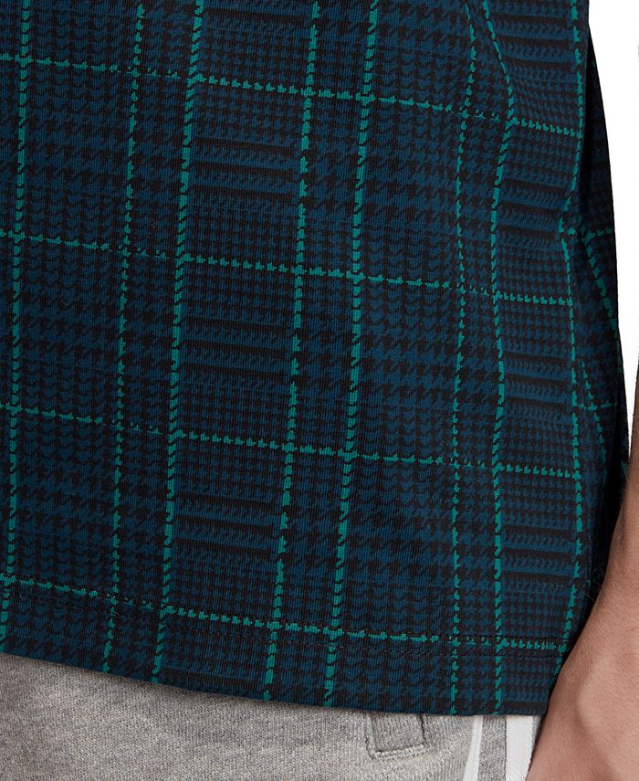 adidas adidas Men's Originals Plaid T-Shirt - Macy's