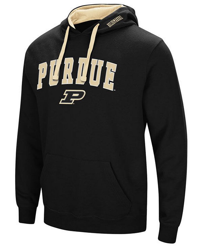 Colosseum Men's Purdue Boilermakers Arch Logo Hoodie - Macy's