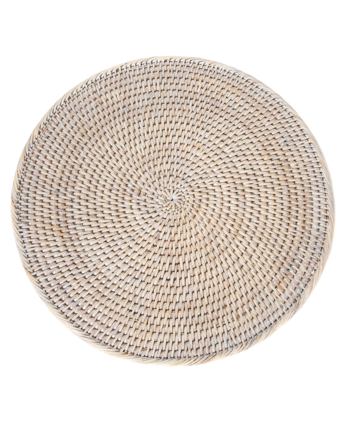 Click here for Artifacts Rattan Round Placemat - Off-White prices