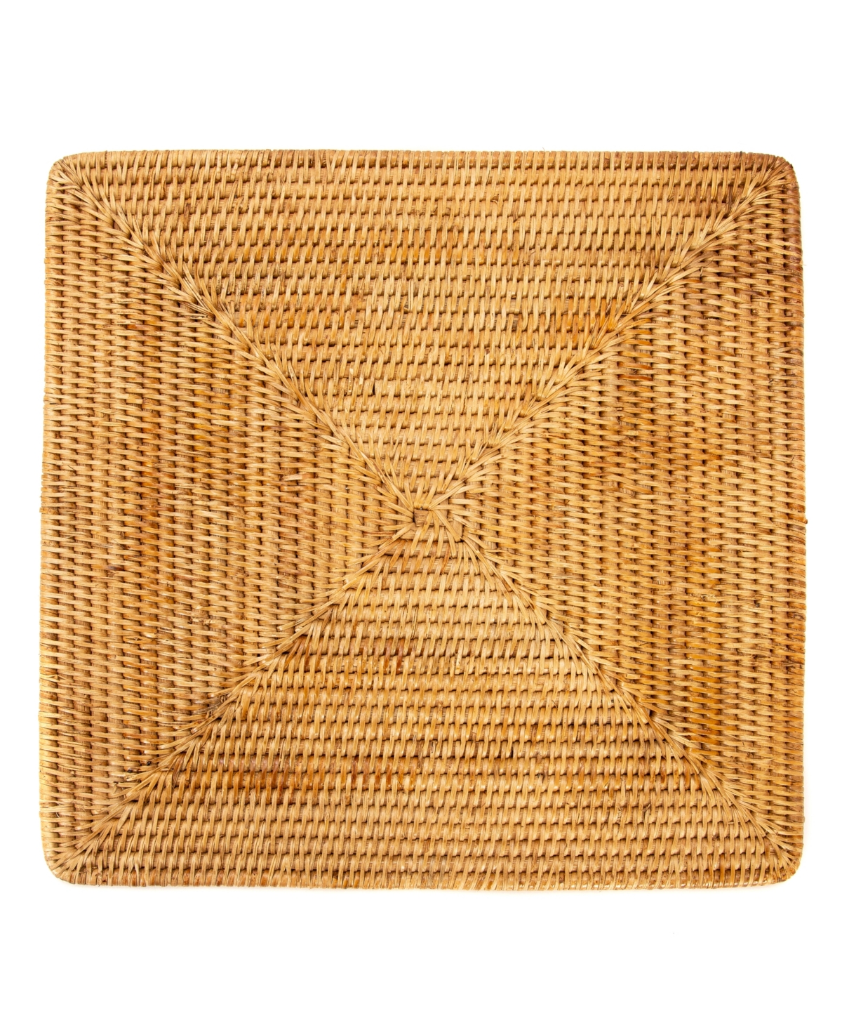 Click here for Artifacts Rattan Square Placemat - Honey Brown prices