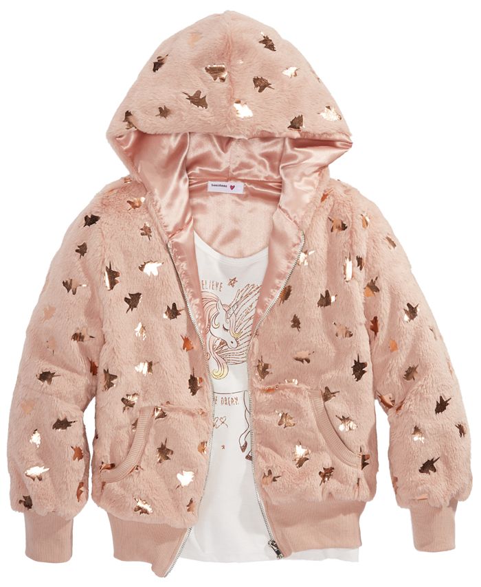 Beautees Big Girls 2-Pc. Unicorn Jacket & Unicorn Tank Top Set - Macy's