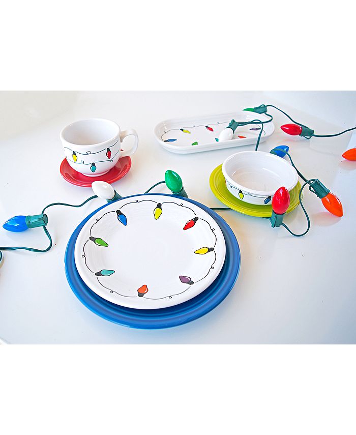 Fiesta Lights 9" Luncheon Plate - Macy's