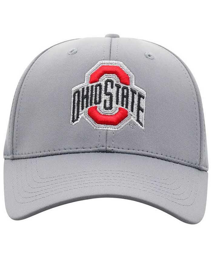 Top of the World Ohio State Buckeyes Reflective Flex Stretch Fitted Cap ...