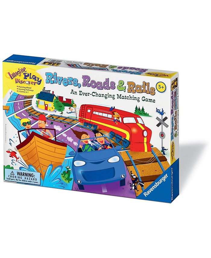 Ravensburger Rivers, Roads Rails - Macy's