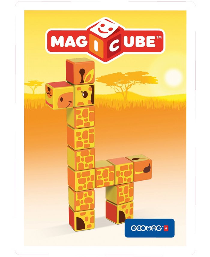 Geomag Magicube Safari Park - 14 Piece - Macy's