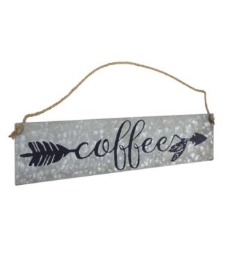 American Art Decor Coffee Hanging Sign - Macy's
