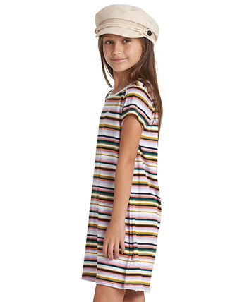 Billabong Big Girls Striped T-Shirt Dress - Macy's