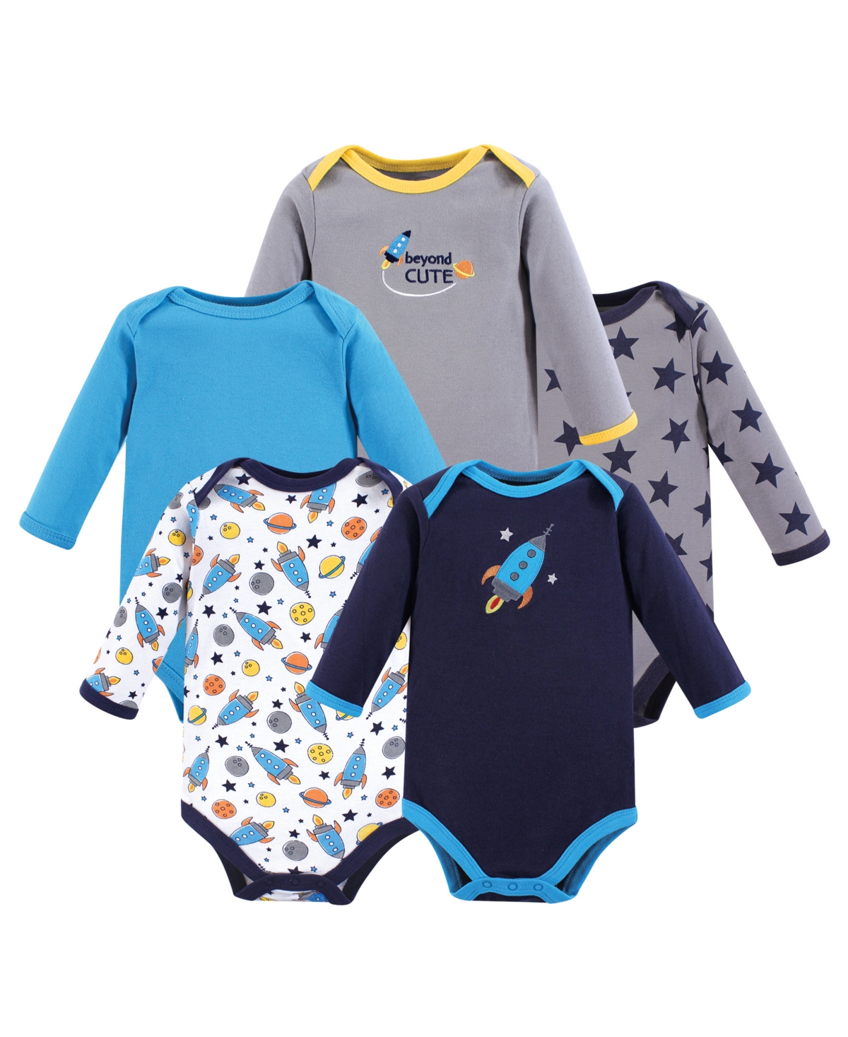 Click here for Luvable Friends Baby Boys Comfy Cotton Long-Sleeve... prices