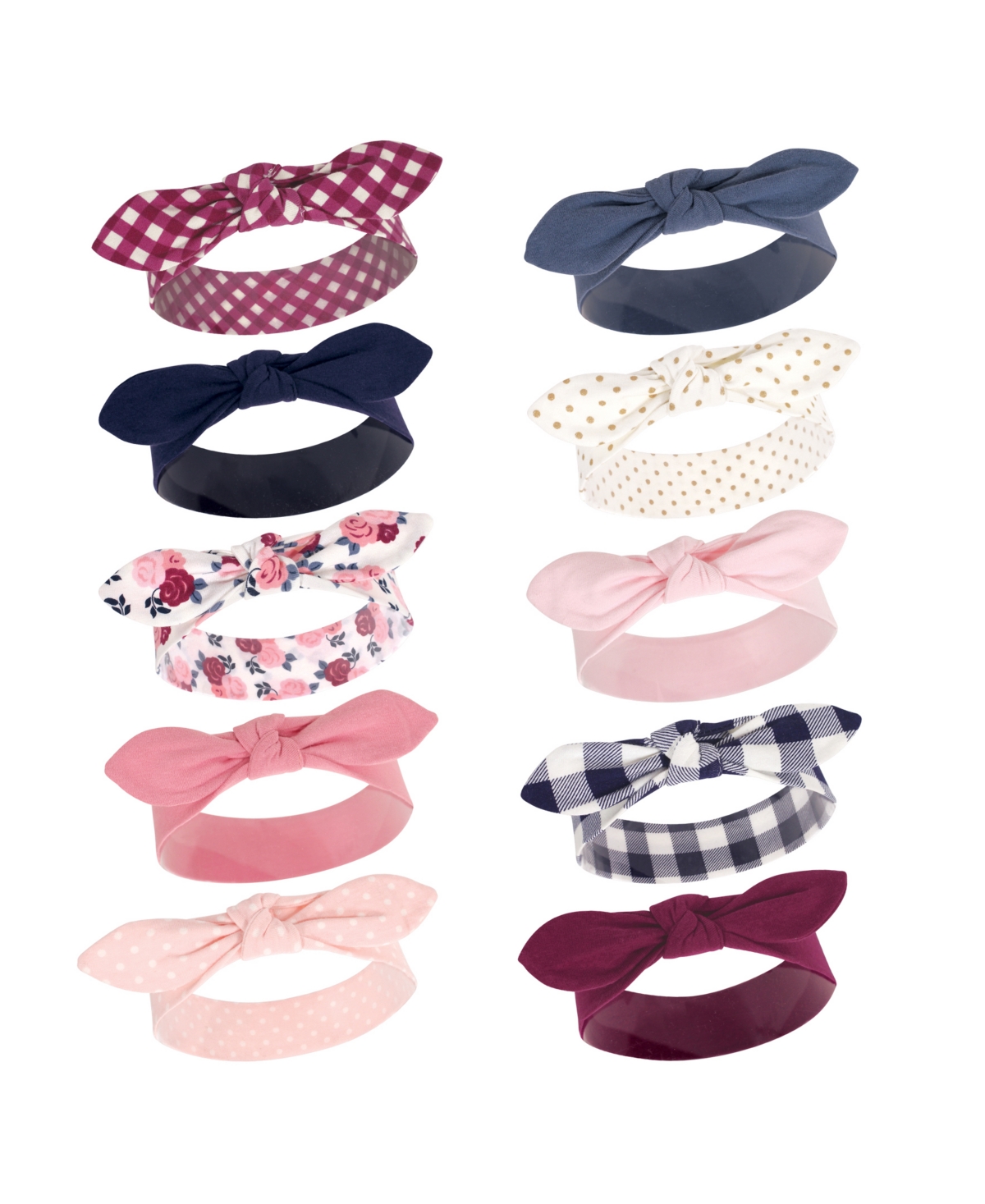 Click here for Hudson Baby Cotton and Synthetic Headbands Bundle... prices