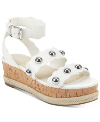 Marc Fisher Fayth Flatform Sandals - Macy's