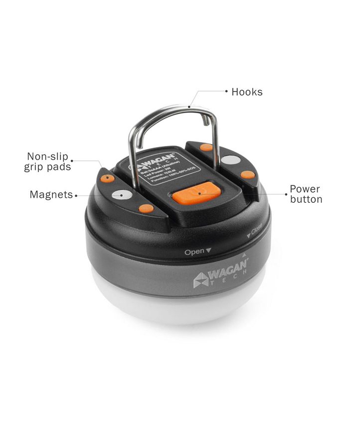 Wagan Tech Wagan Brite-Nite LED Dome Lantern, AAA Battery - Macy's