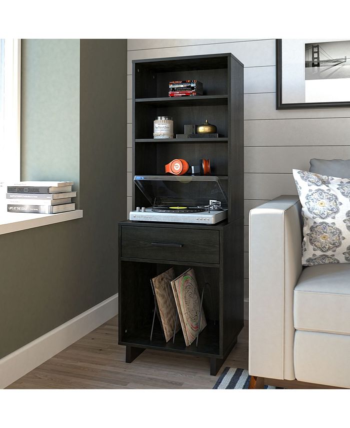 A Design Studio Fleur Tall Turntable Stand - Macy's