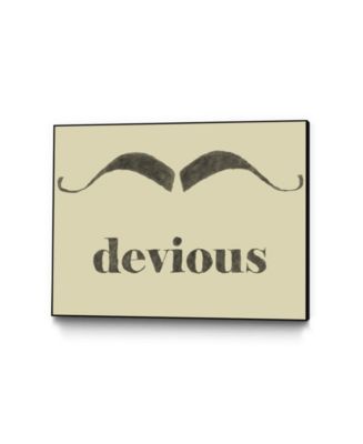 Giant Art 24" x 18" Devious Art Block Framed Canvas - Macy's