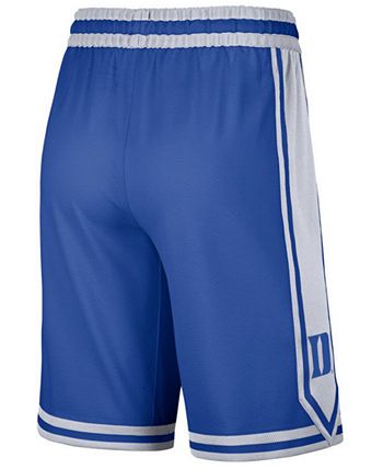 Nike Men's Duke Blue Devils Replica Basketball Road Shorts - Macy's