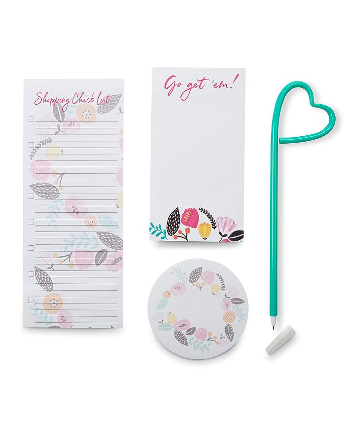 Tri-Coastal Design Ceramic Mug & Stationary Gift Set - Macy's