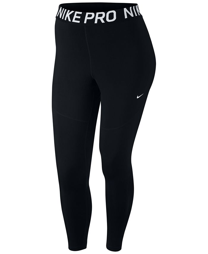Nike Plus Size Pro Leggings - Macy's