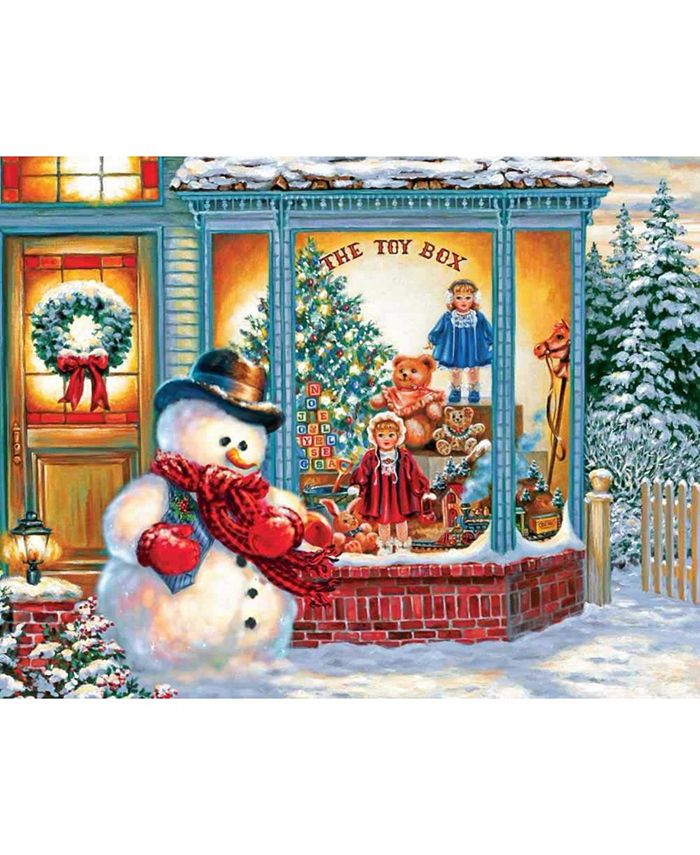 Springbok Puzzles Frosty's Toy Box 120 Piece Mini Jigsaw Puzzle - Macy's