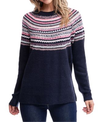 Fever Fair-Isle Sweater - Macy's