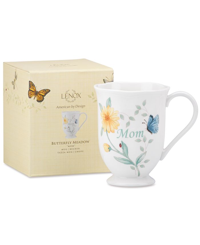 Lenox Butterfly Meadow Mom Mug - Macy's