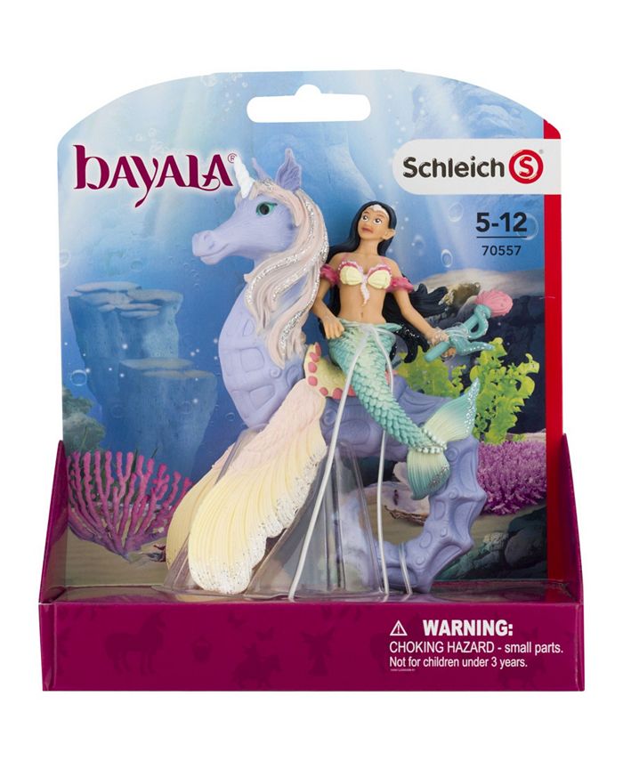 Schleich Bayala Isabelle, Sea Horse with Rider Toy Figure - Macy's