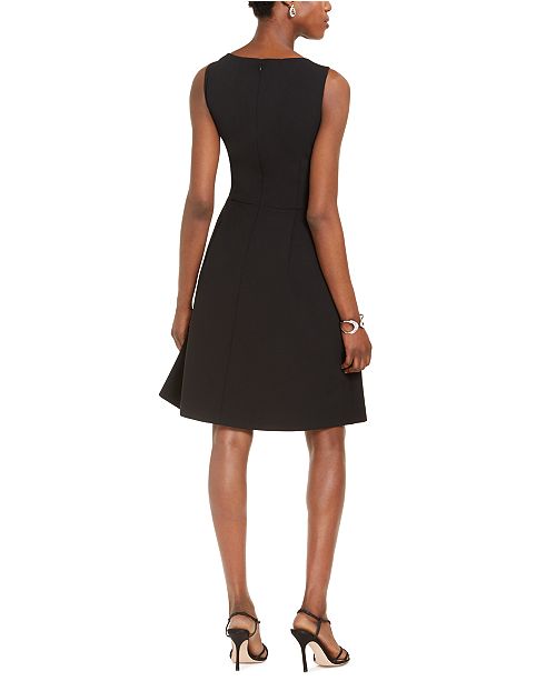 Tahari ASL Fit & Flare Bow Dress & Reviews - Dresses - Women - Macy's Tahari ASL Fit & Flare Bow Dress & Reviews - Dresses - Women - Macy's