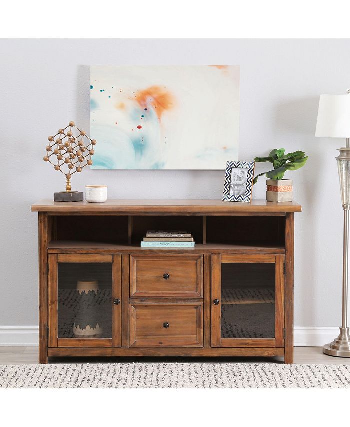 Abbyson Living Marshall Media Console - Macy's