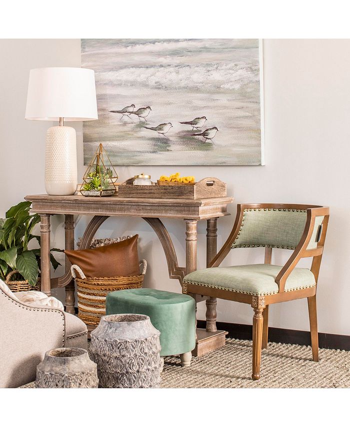 StyleCraft Home Collection Trestle Side Table - Macy's