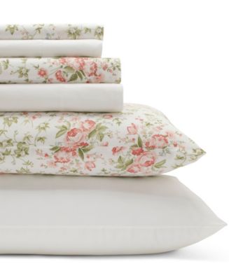 Laura Ashley Marissa Sheet Set, Twin - Macy's